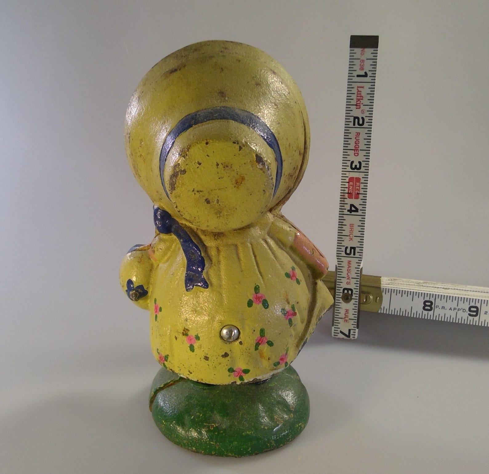 Dolly Dimple or Sunbonnet Sue Cast Iron Bank or Doorstop by Hubley - Etsy