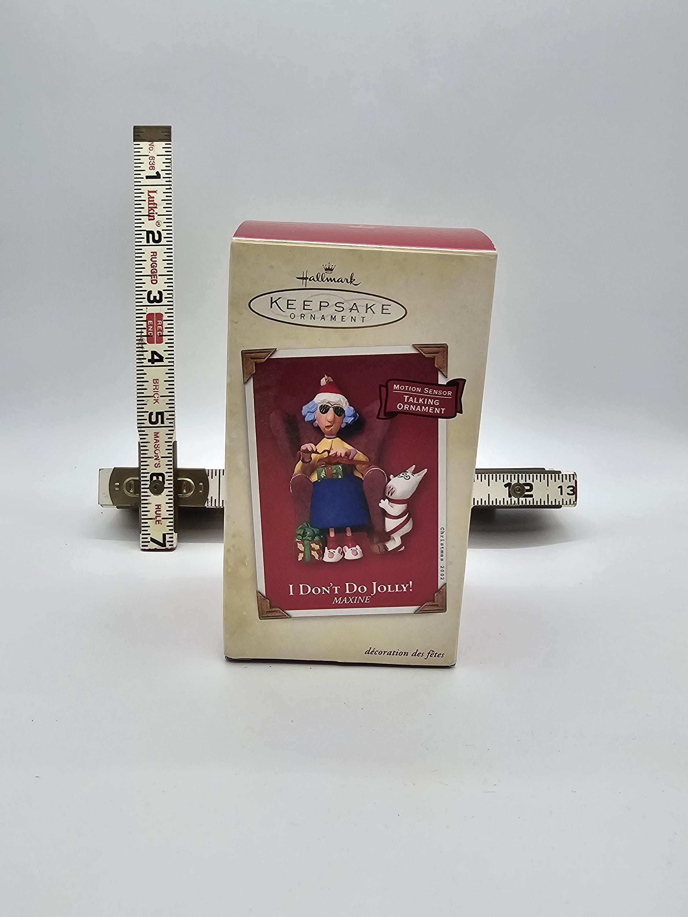 Hallmark 2002 Classic Talking Keepsake Ornament of Maxine QX2806 - Etsy