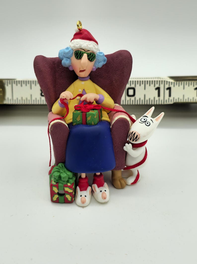 Hallmark 2002 Classic Talking Keepsake Ornament of Maxine QX2806 - Etsy