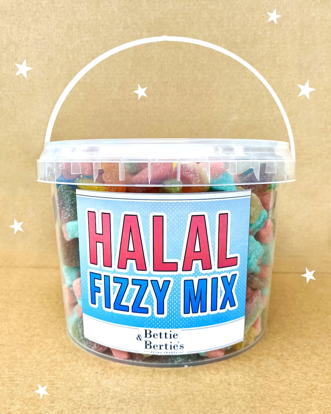 2kg HALAL SWEETS || Party Bucket of Halal Pick N' Mix, Fizzy Halal ...