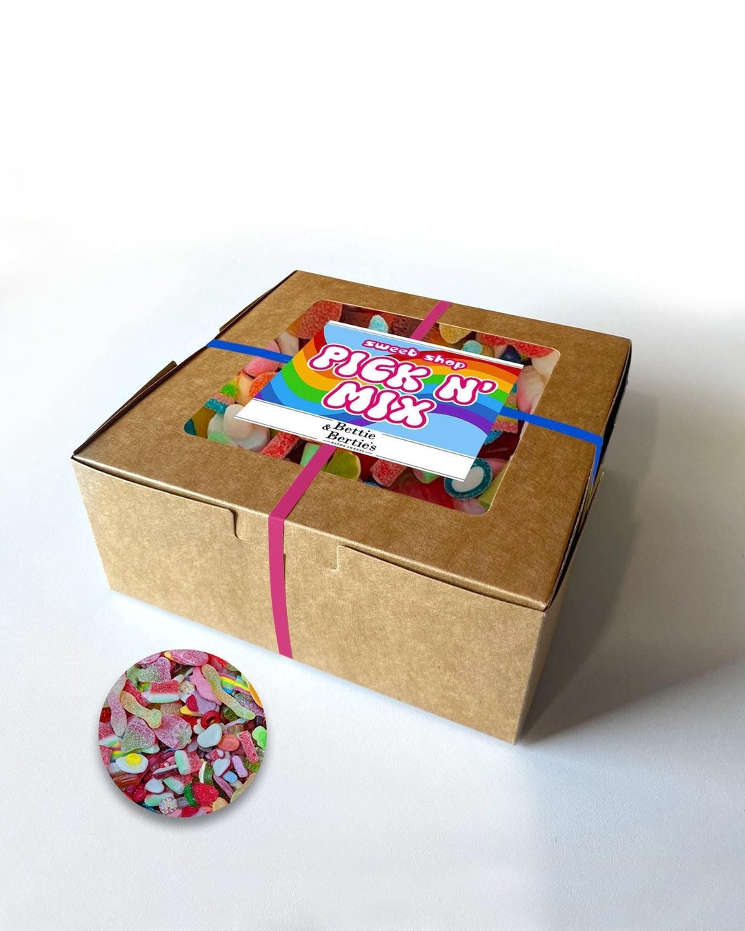 Retro Pick N' Mix Gift Box! Classic Pick N' Mix, Fizzy and Chewy, Old ...