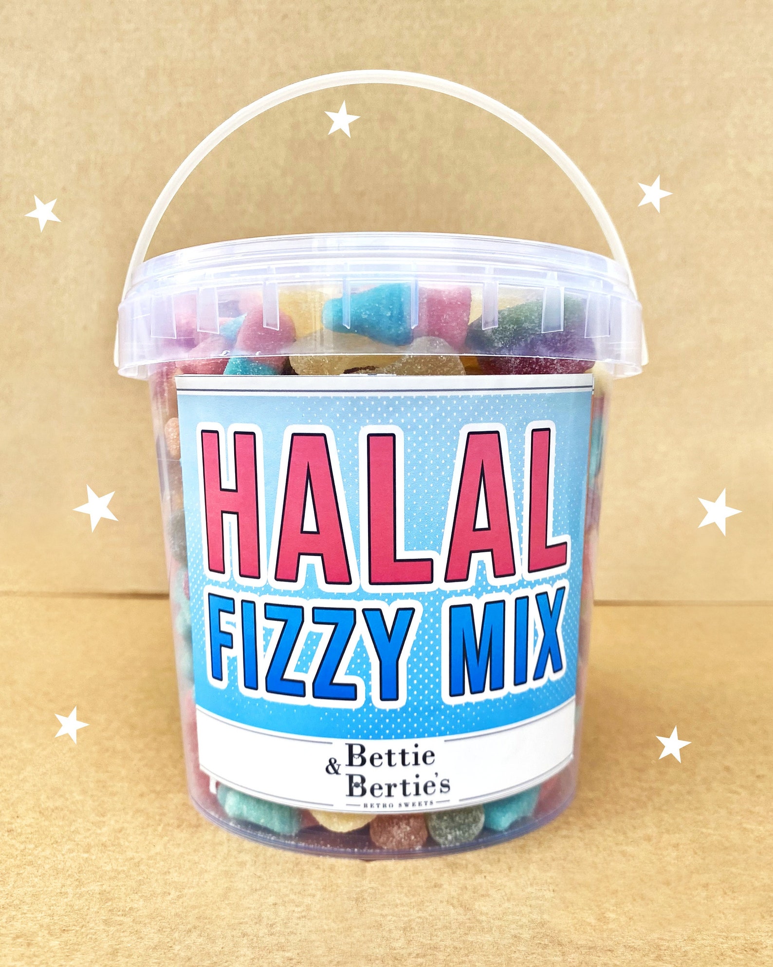 900g Halal Fizzy Sweets Bucket | Party Pick and Mix - Etsy UK
