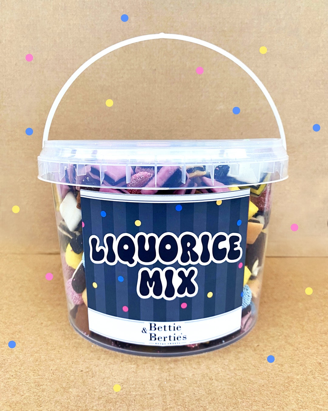 2kg LIQUORICE MIX || Party Bucket of Liquorice Sweets, Gift for ...