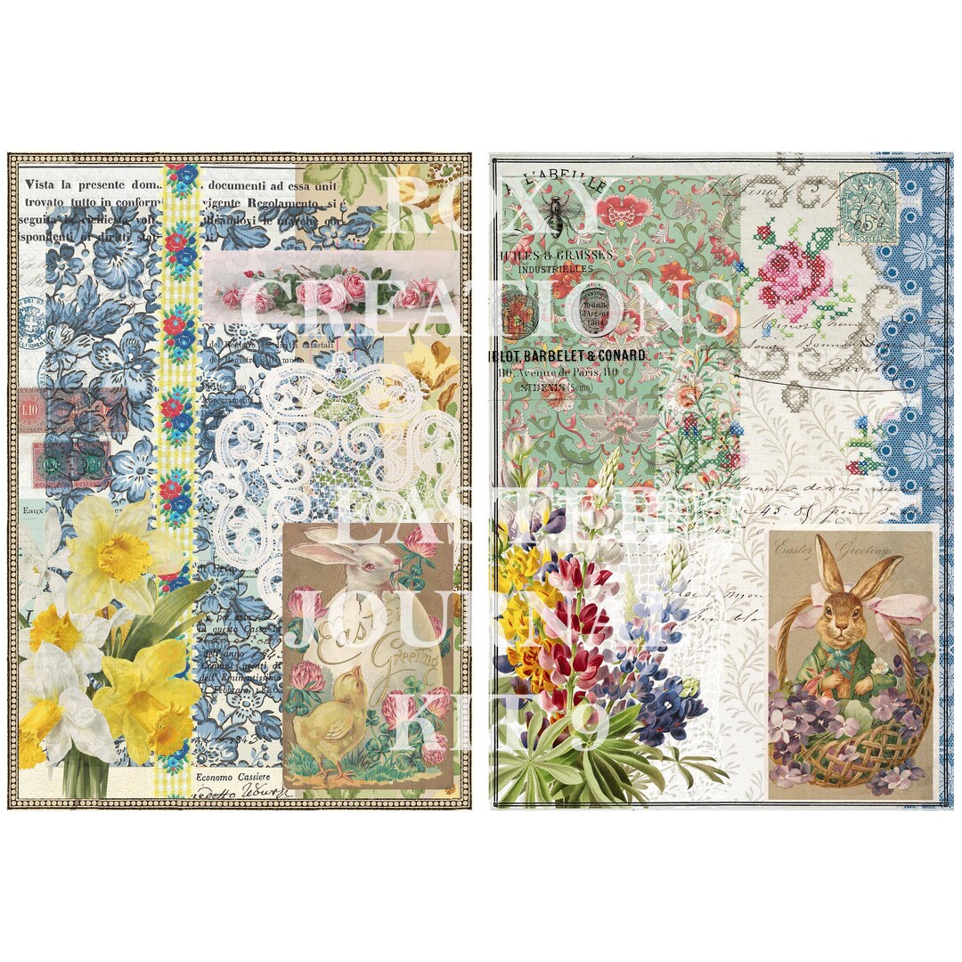 Printable Easter Journal Pages Kit 9 - Etsy