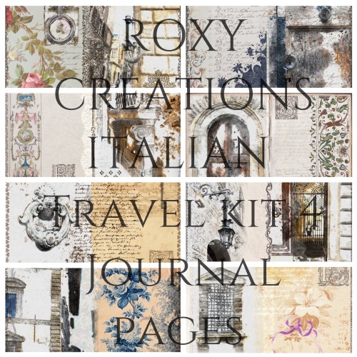 Printable Italian Renaissance Journal Pages Kit 1 - Etsy