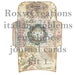 Printable Italian Emblems Envelopes and Journal Cards Kit 1 - Etsy