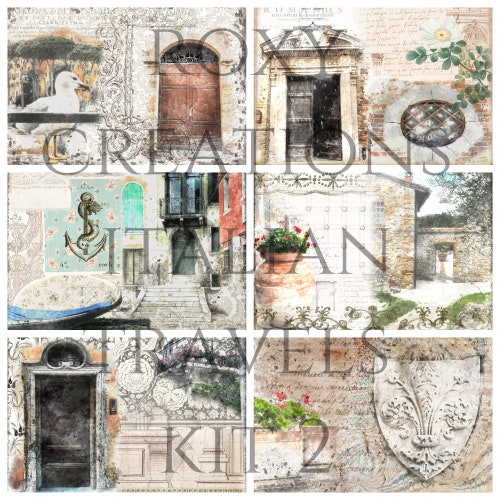 Italian Elements Printable Kit 1 - Etsy