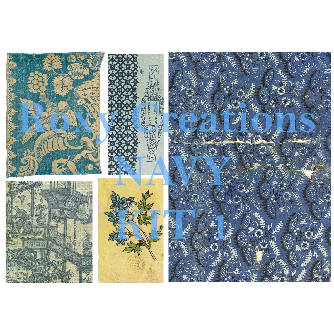 Printable NAVY Kit 1 - Etsy