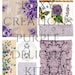 Printable Purple Delight Kit 1 - Etsy