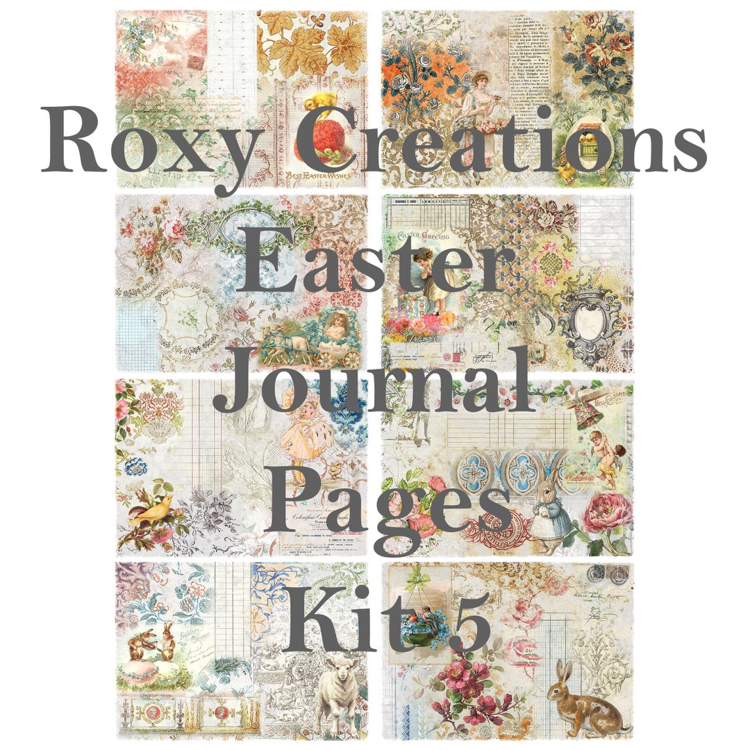 Printable Easter Journal Pages Kit 5 - Etsy