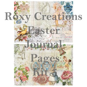 Printable Easter Journal Pages Kit 5 - Etsy