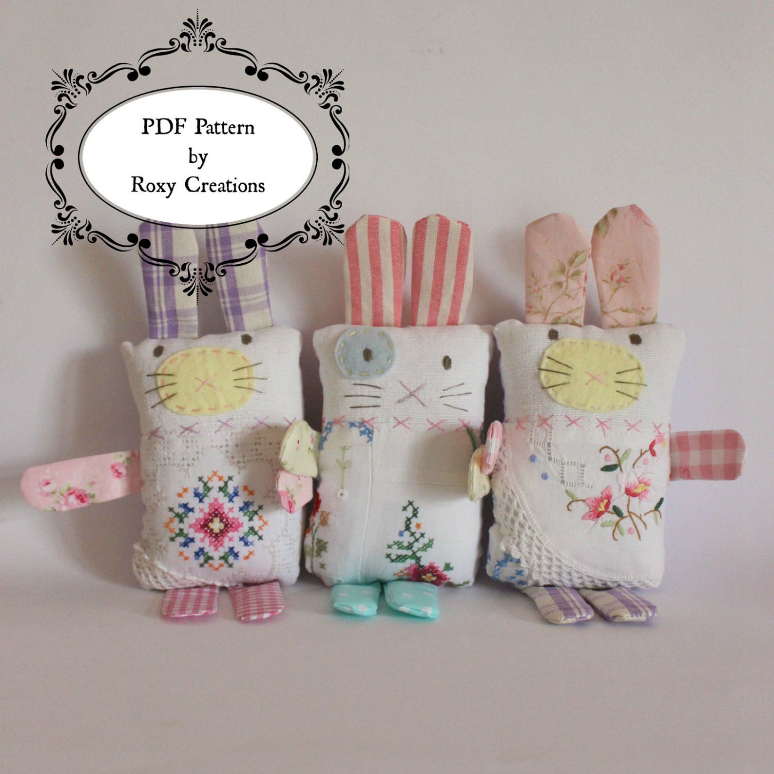 Bunny PDF Sewing Pattern - Etsy New Zealand
