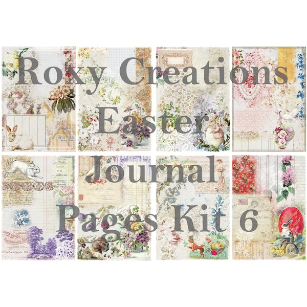Easter Scrapbook Pages - Etsy