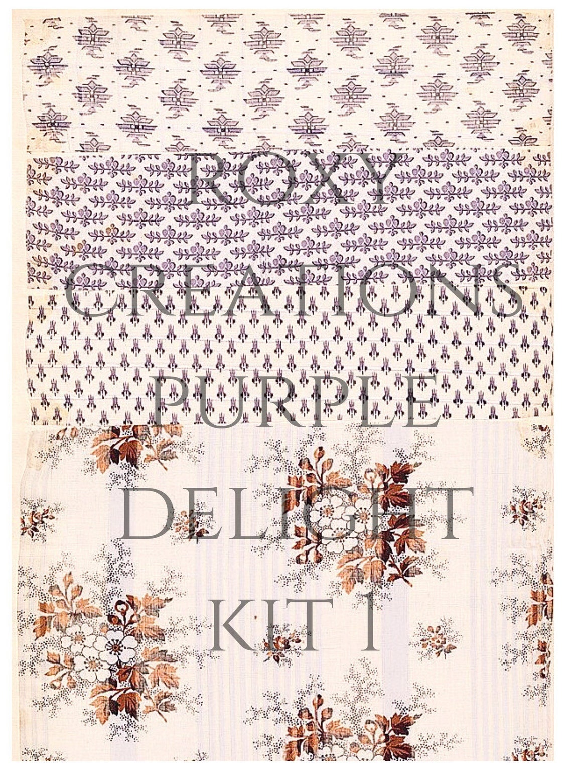 Printable Purple Delight Kit 1 - Etsy
