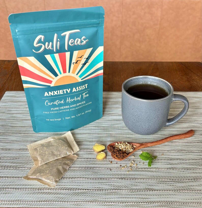 Anxiety Assist Herbal Tea - Etsy