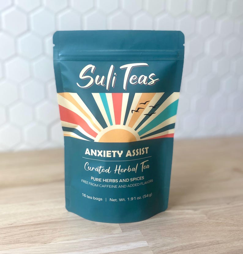 Anxiety Assist Herbal Tea - Etsy