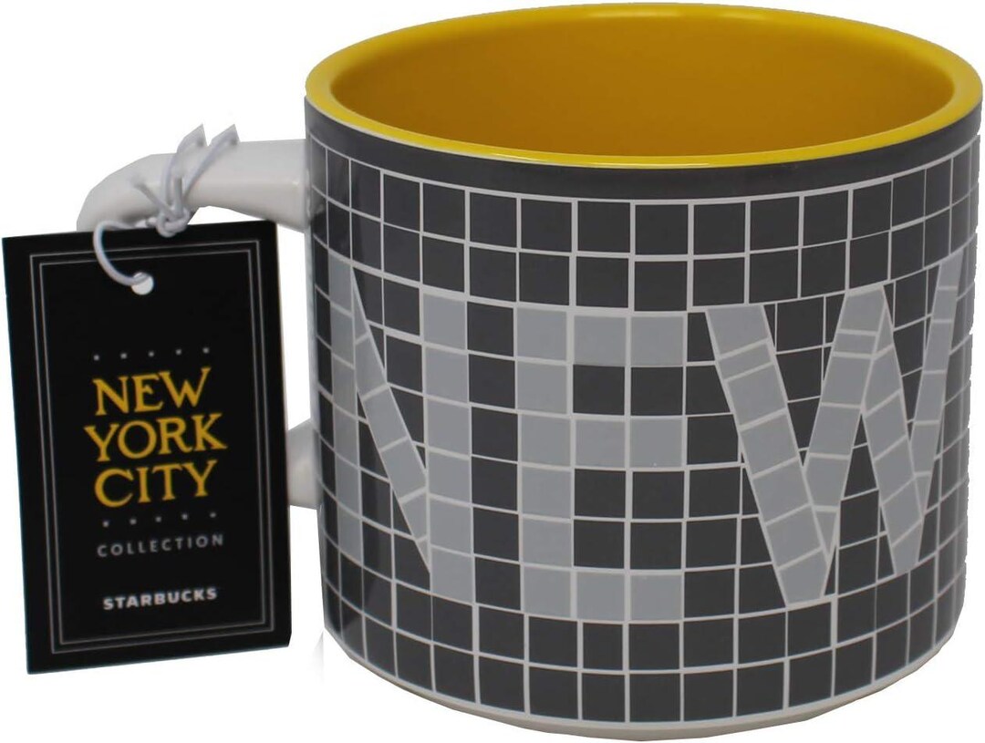 Starbucks New York City Subway Collection 12 Oz Ceramic Mug - Etsy