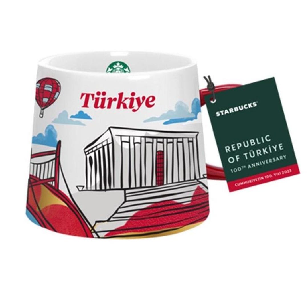 Starbucks® 100th Anniversary Special Series Mug Cup Coffee TURKEY ...
