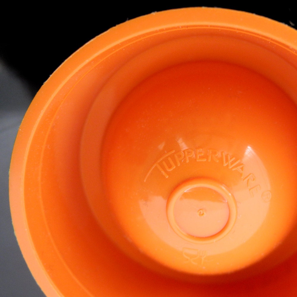 4 Eggcups / Tupperware / Mid Century / Vintage - Etsy