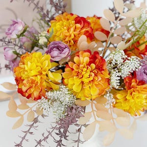 Artificial Flower Arrangements, Handmade Floral Decor, Custom Floral ...