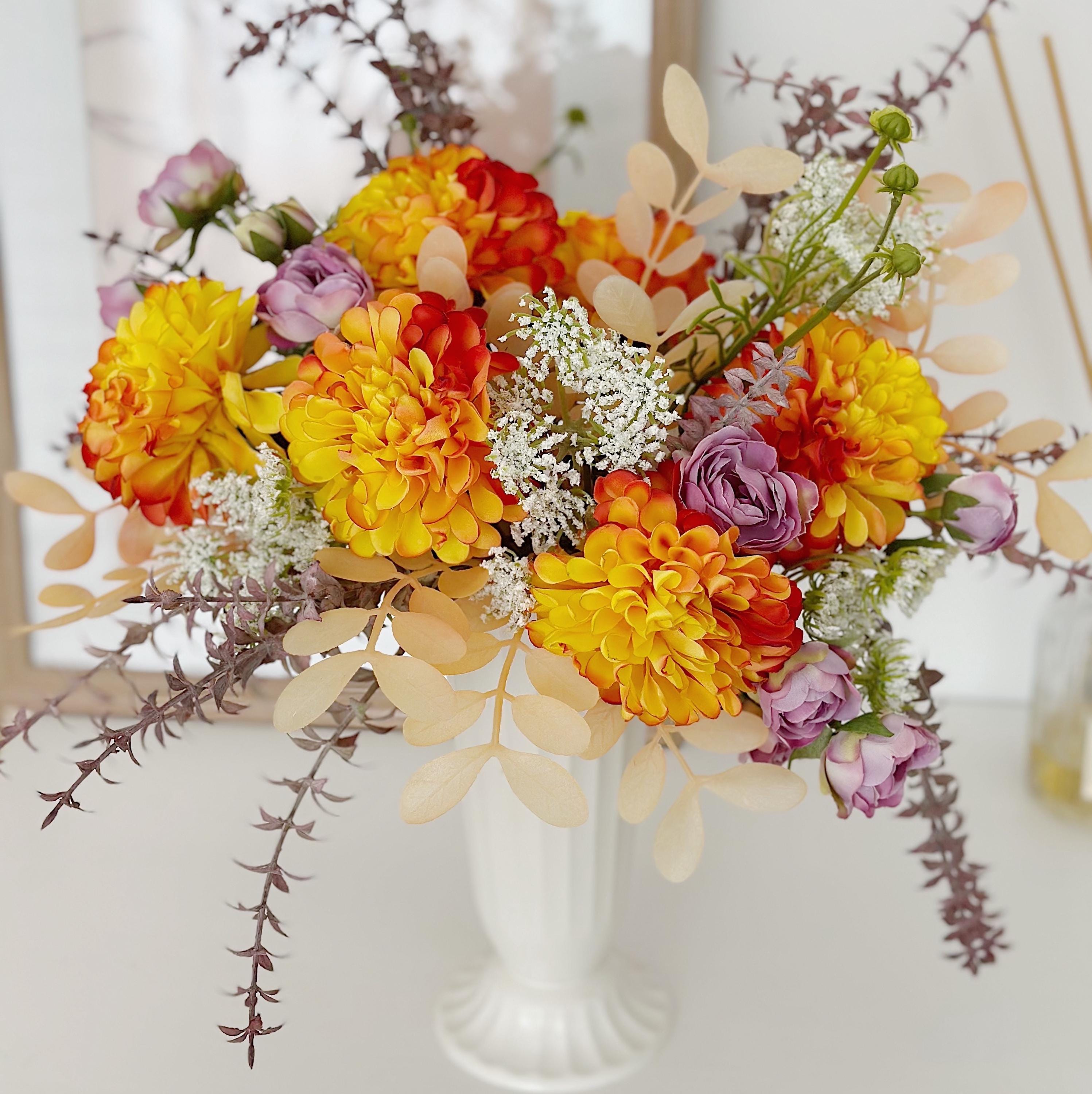 Artificial Flower Arrangements, Handmade Floral Decor, Custom Floral ...