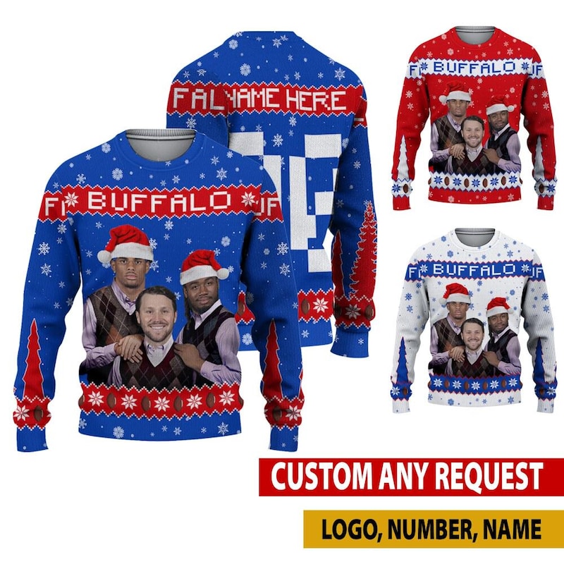 Ugly Buffalo Sweater - Etsy
