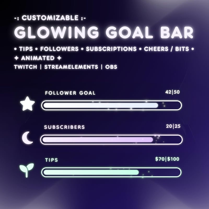 Sub Widget Stream - Etsy