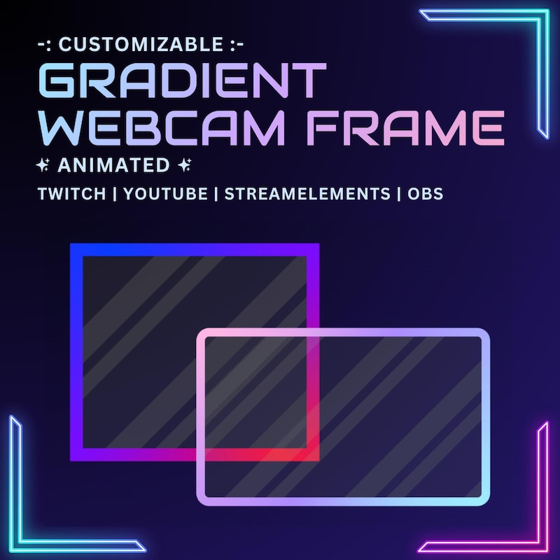 Webcam Border - Etsy