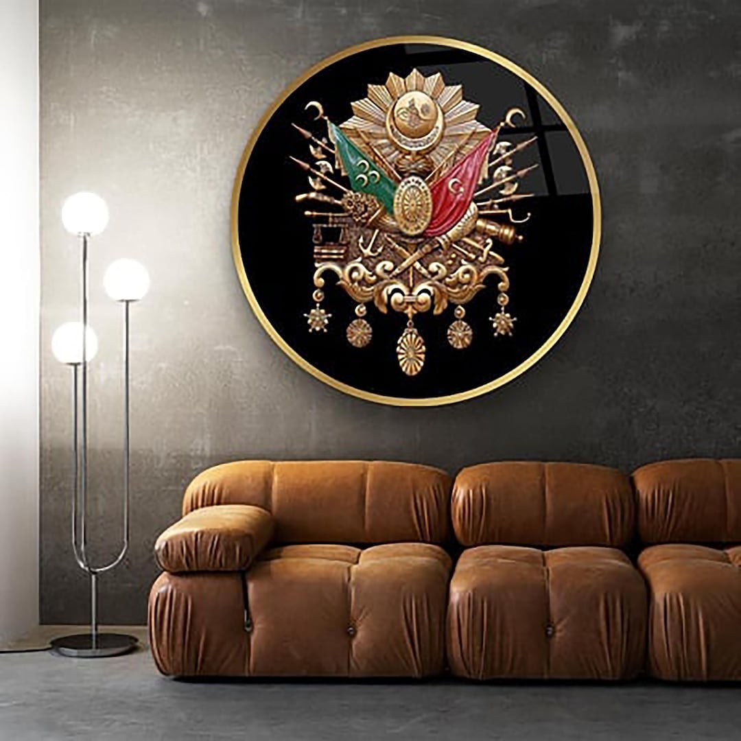 Ottoman Sign, Ottoman Coat of Arms, Turkish Wall, Art, Ottomans ...