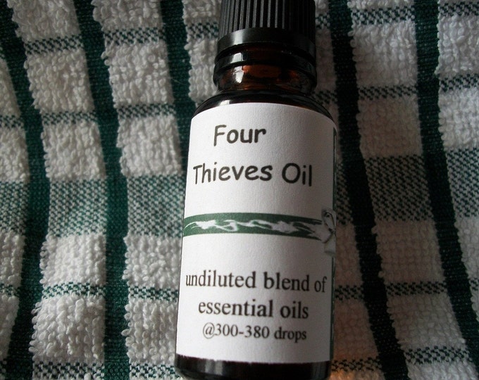 Essential Oil Blend, 4 Thieves Oil - Etsy