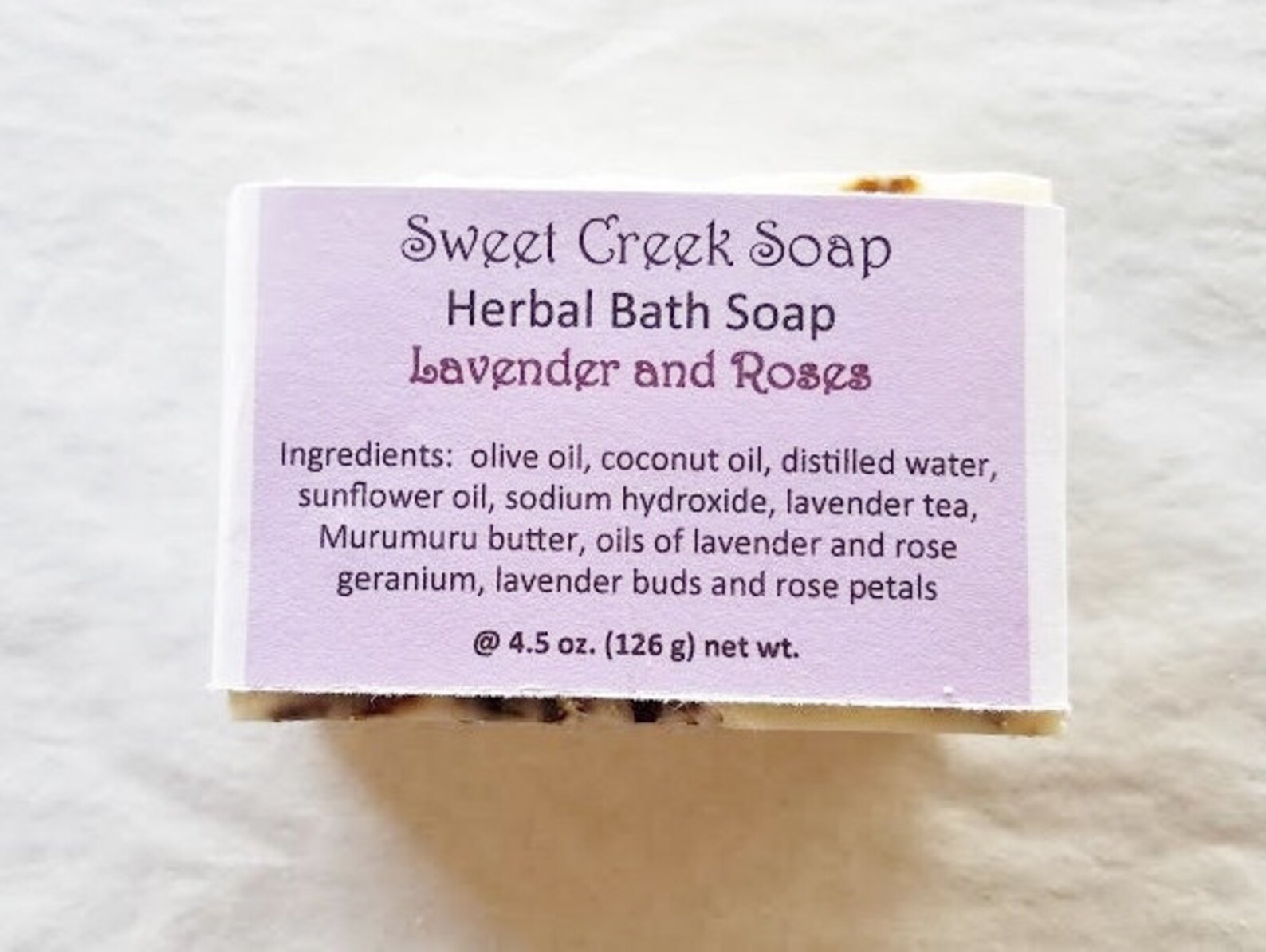 Lavender and Roses Bath Soap - Etsy