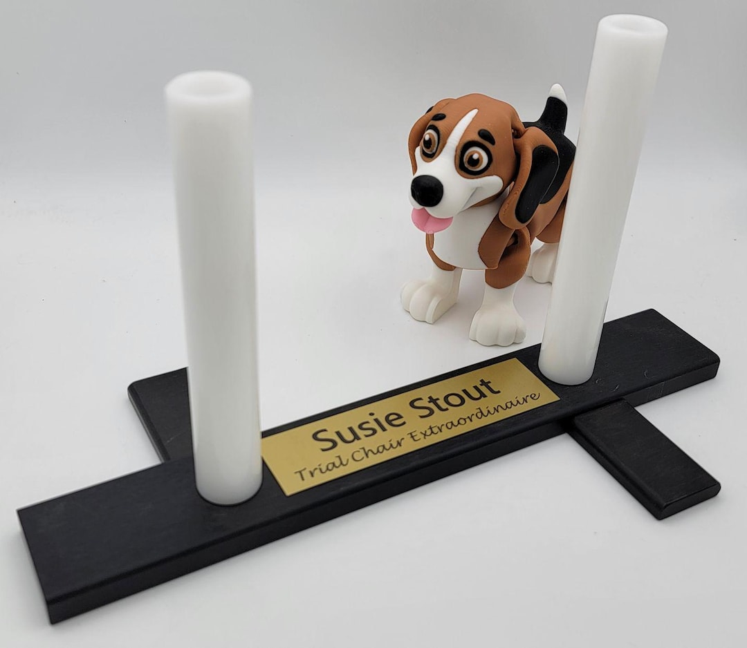 Dog Agility Trophy - Etsy