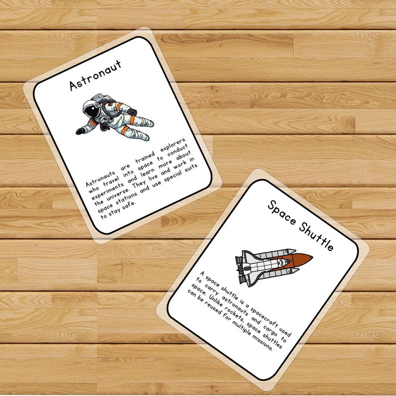 Outer Space Fact Cards, Solar System Fact Cards, Planet Flashcards ...