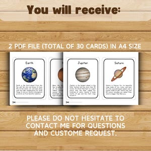 Outer Space Fact Cards, Solar System Fact Cards, Planet Flashcards ...