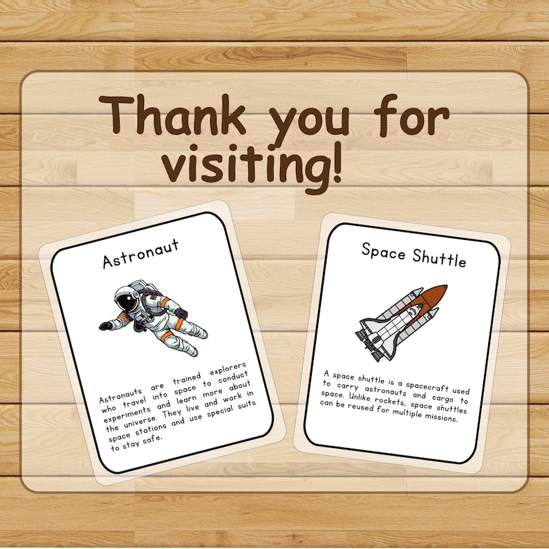 Space Fact Cards, Solar System Flashcards, Homeschool Printable (PDF ...