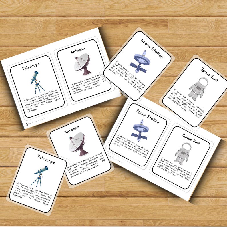 Outer Space Fact Cards, Solar System Fact Cards, Planet Flashcards ...