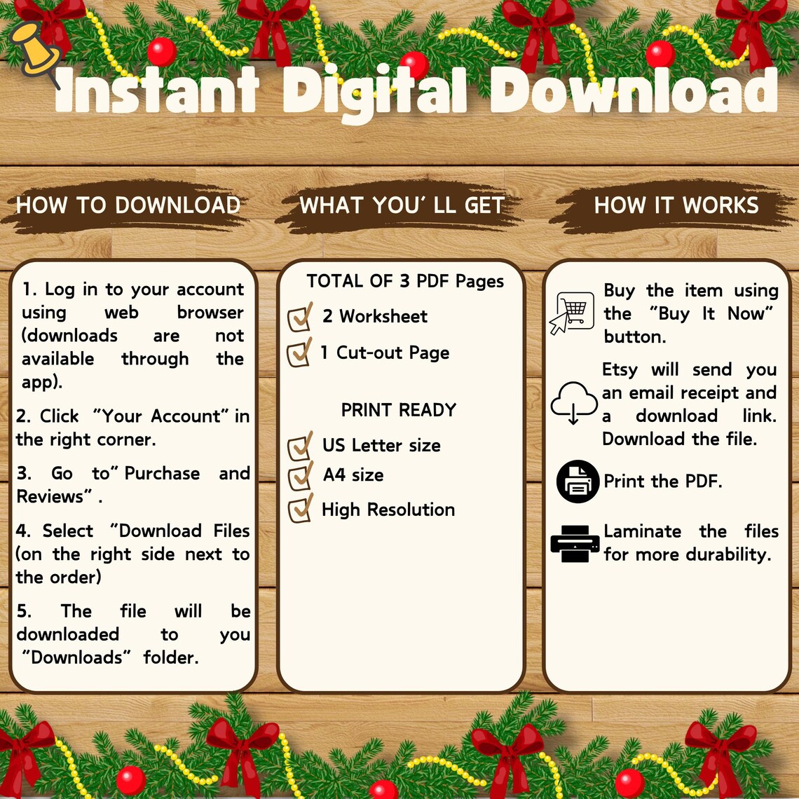 Santa Color Matching Game, Christmas Preschool Printable (PDF) - Etsy ...