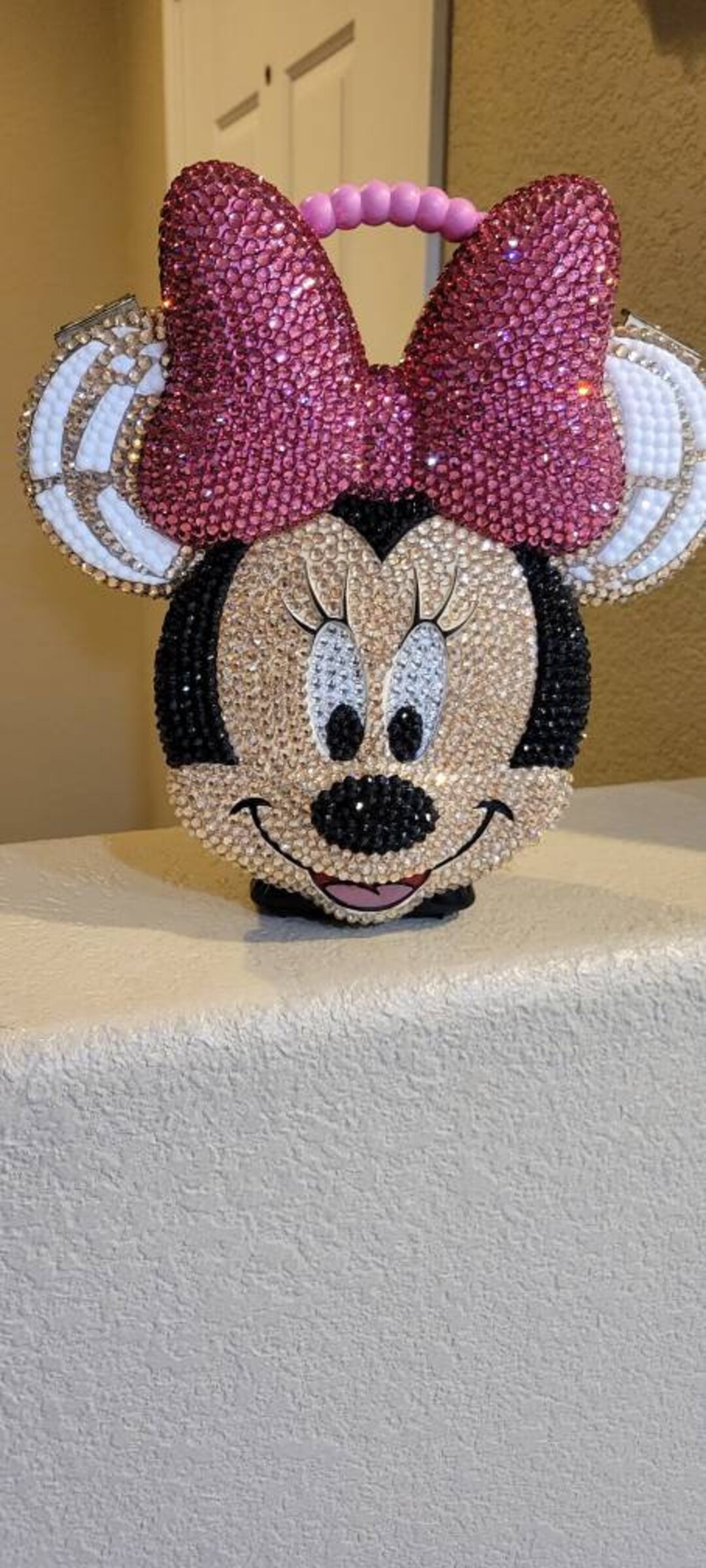 Bedazzled Concha Inspired Minnie Mouse Crossbody Purse - Etsy