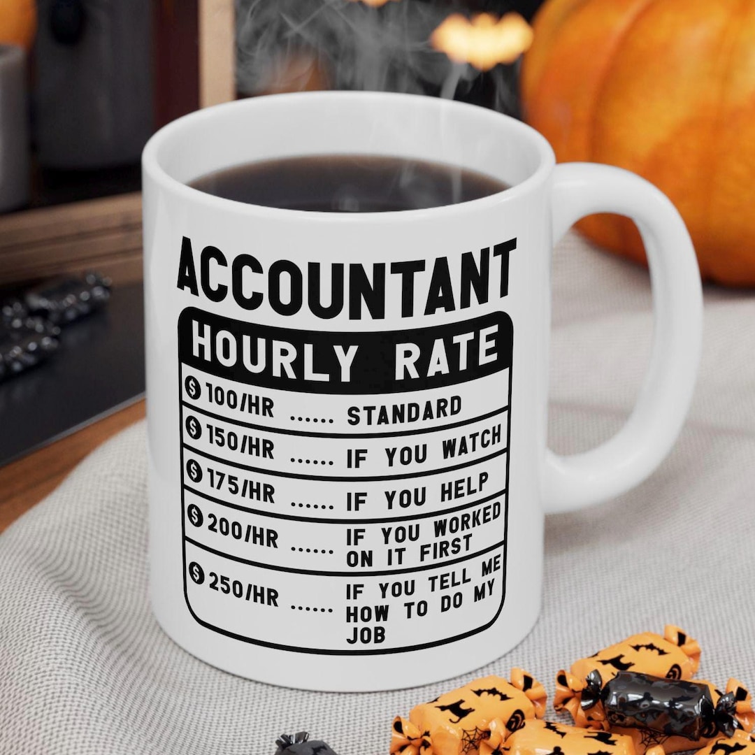 Funny Accountant Mug – CPA Bookkeeper Gift for Work or Office ...