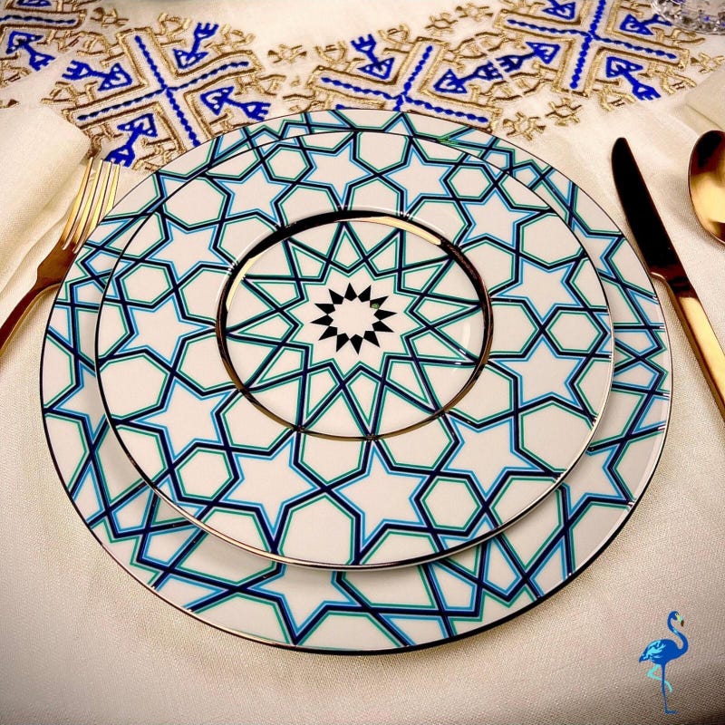 Moroccan Plates - Etsy