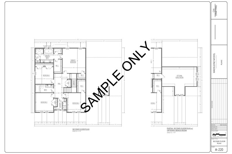 House Plans, Custom House Plans, Permit House Plans, Floor Plans ...