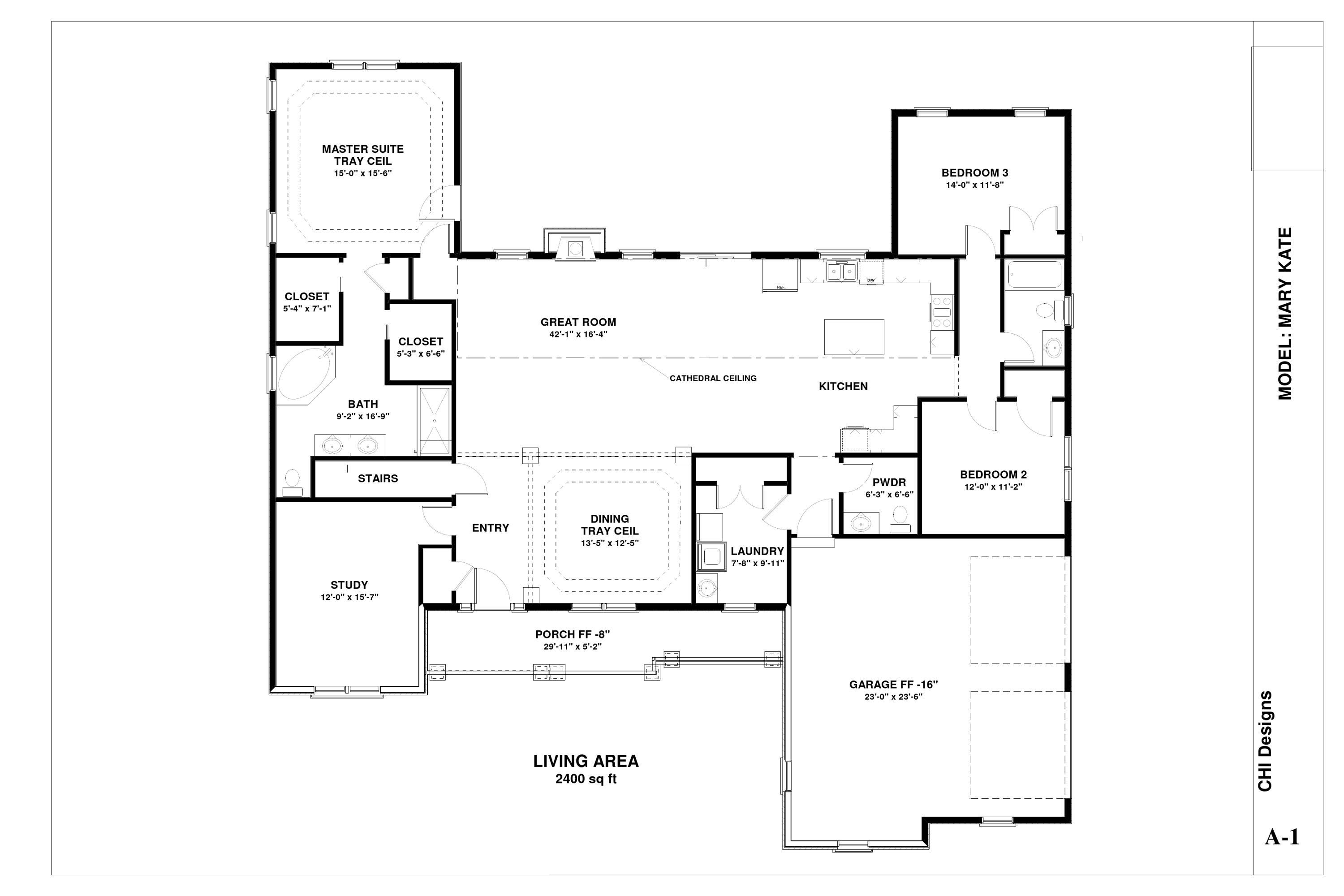 House Plans, Custom House Plans, Permit House Plans, Buildable House ...