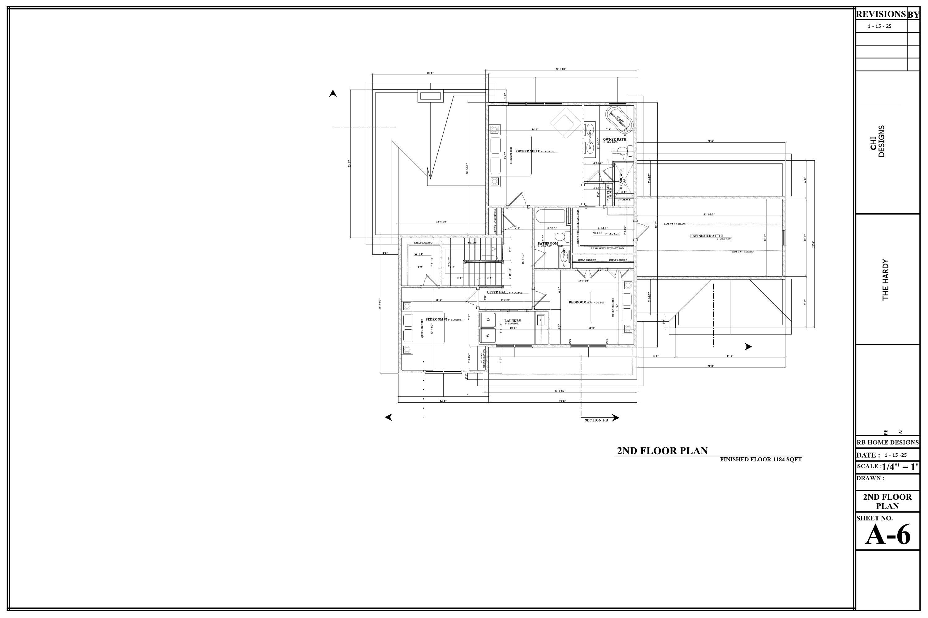 Permit House Plans, House Plans, Custom House Plans, House Floor-plans ...
