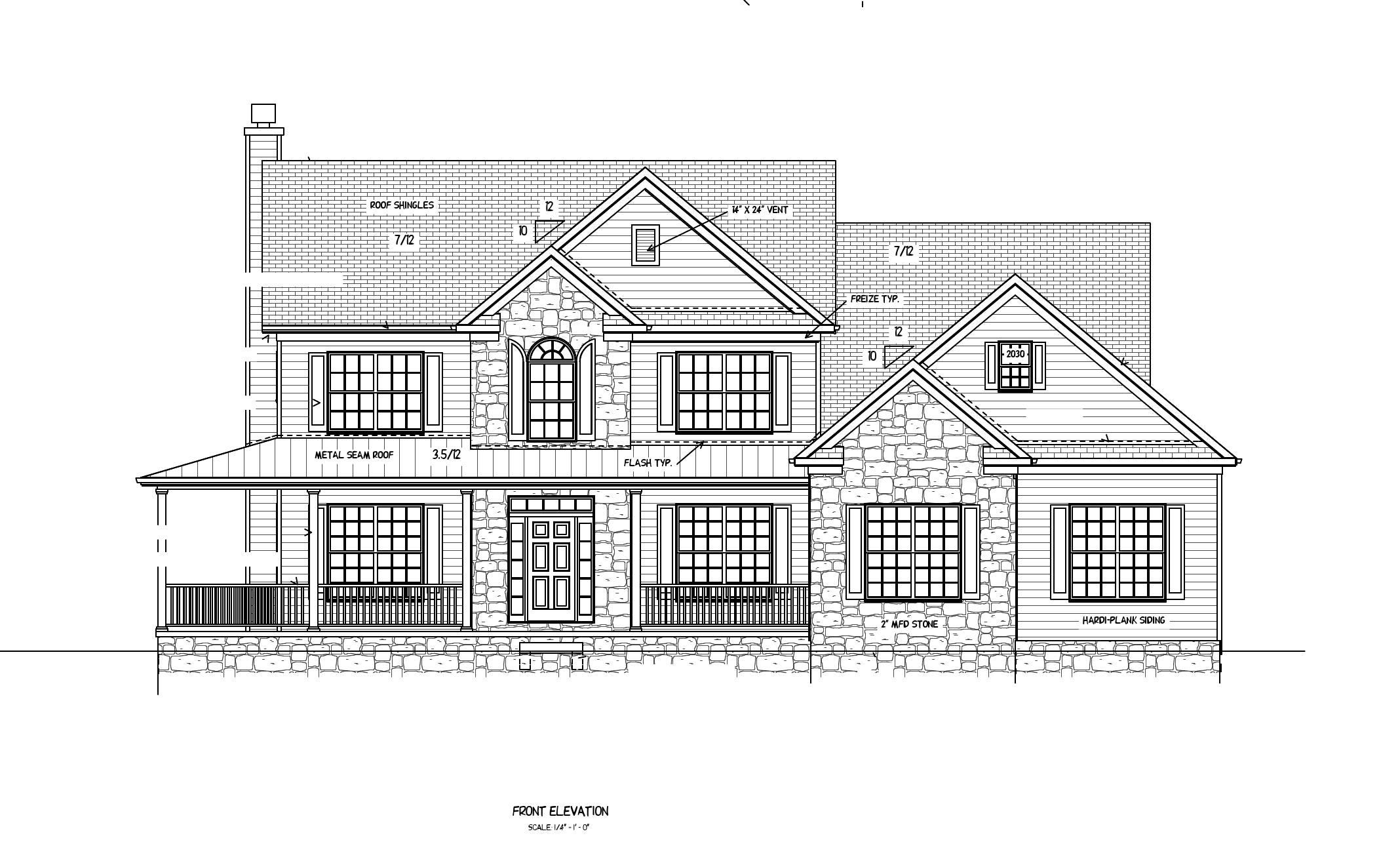 Permit House Plans, House Plans, Custom House Plans, House Floor-plans ...