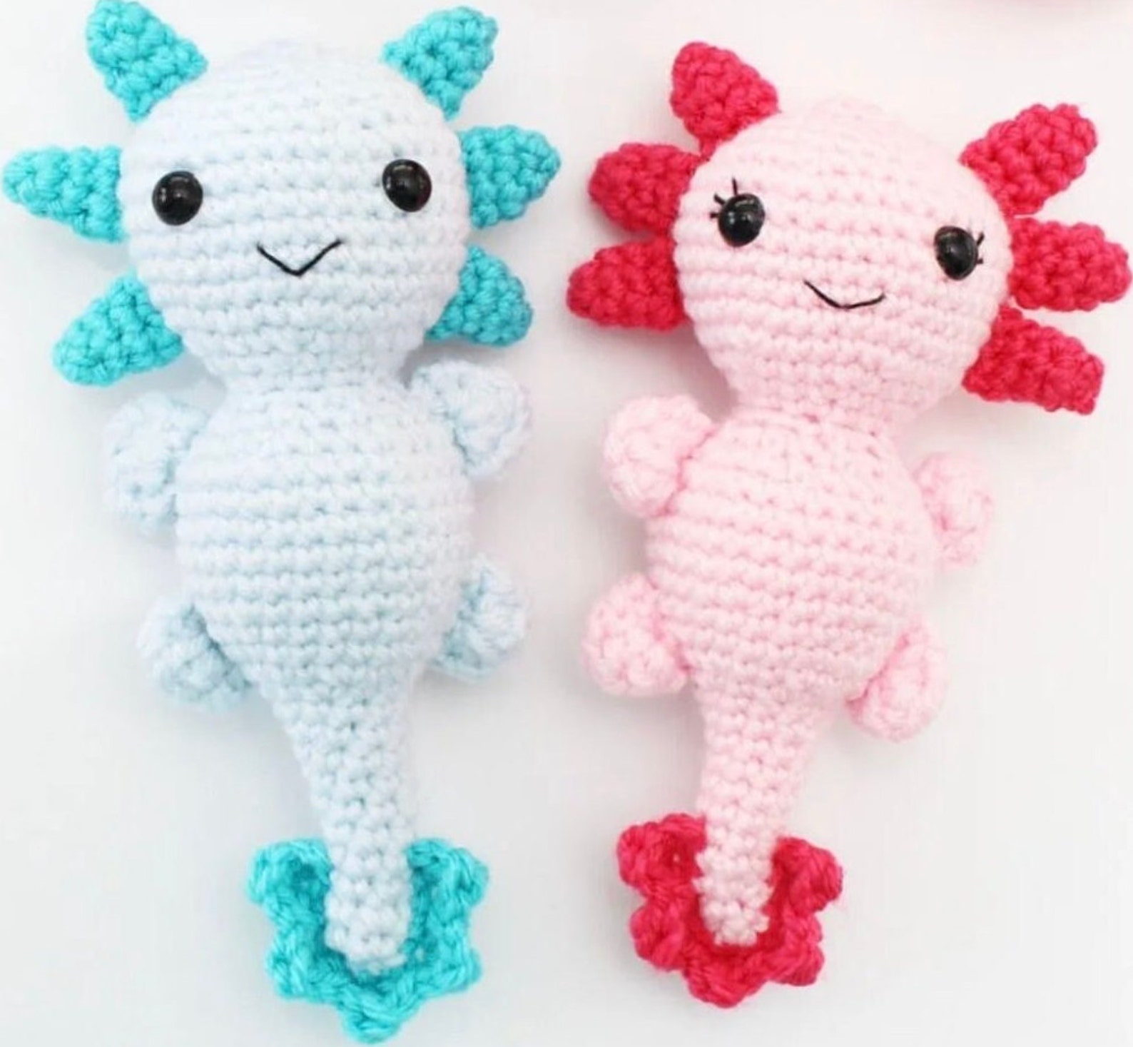 Easy Axolotl Amigurumi Crochet Pattern - Etsy