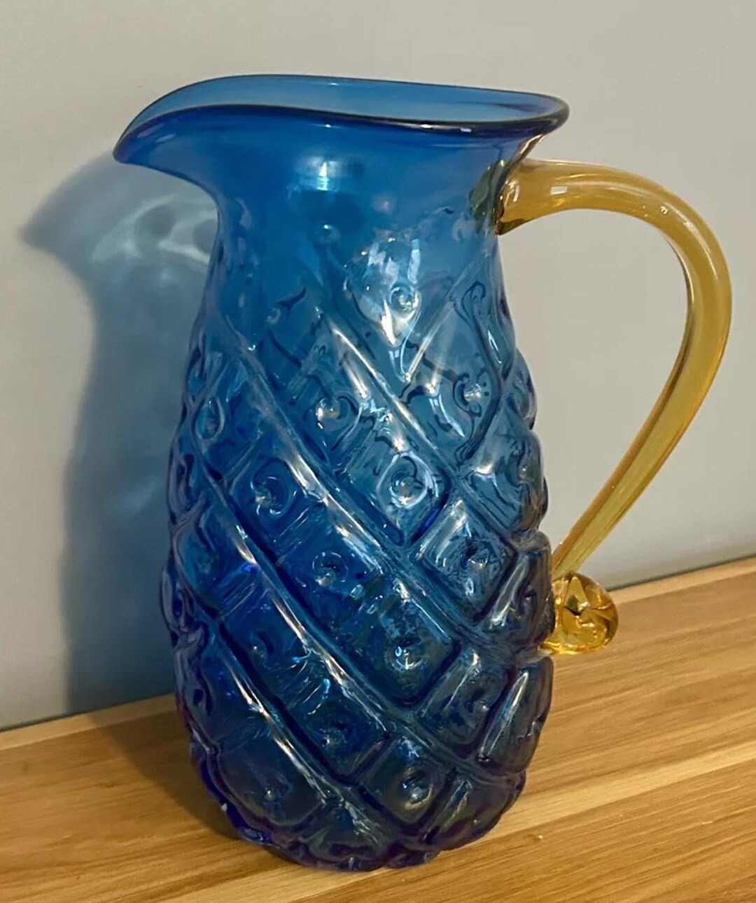Blenko Pineapple Pitcher - Etsy