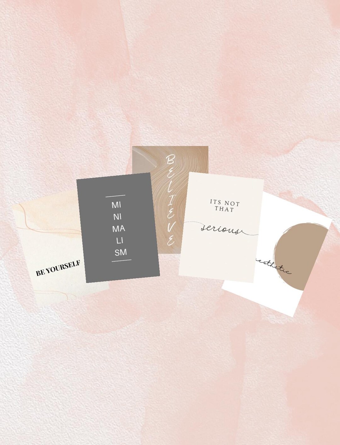 Minimal Aesthetic Posters, Printable - Etsy