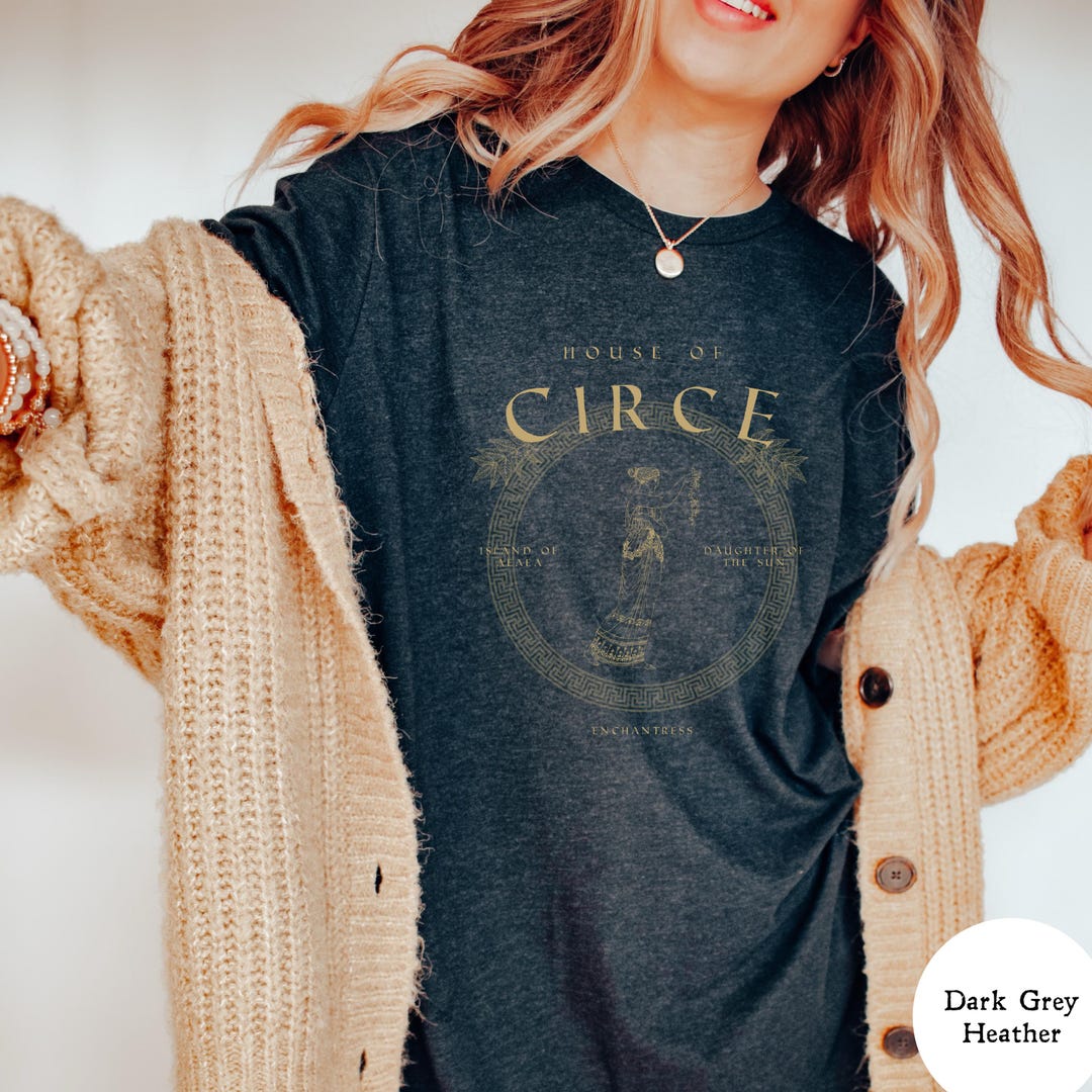 House of Circe Odyssey Shirt, Greek Mythology Goddess Core Shirt ...