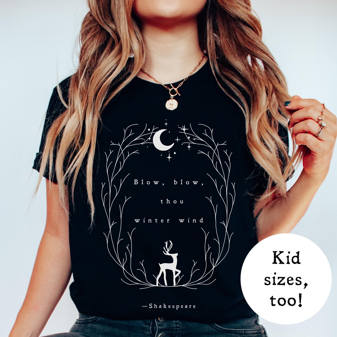 Winter Shakespeare Quote - Winter Solstice - Winter T-shirt - Winter ...