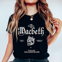 Macbeth Shakespeare Shirt Gothic Clothes Goth Fairy Grunge Shakespeare ...